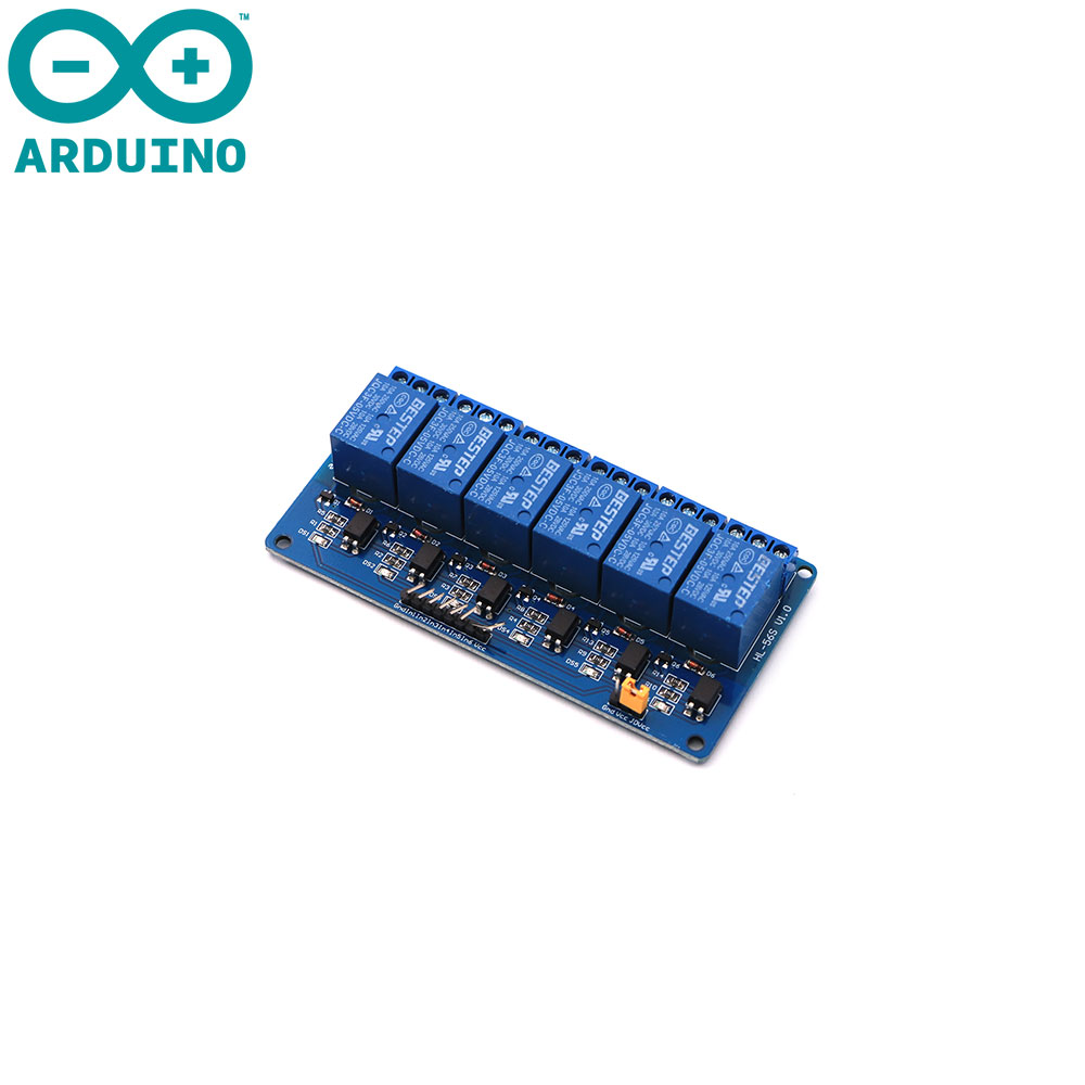 Relay Module | 6-Channel | 5V | 10A | Electronics Katrangi Trading
