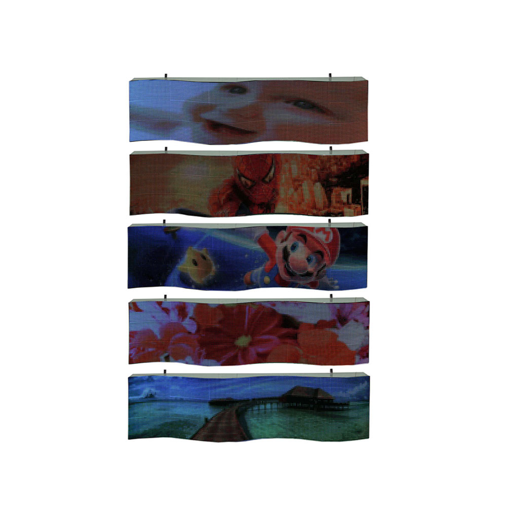 Message Display LED | 3Line | 2M | RGB | P10 | Wave | IP65 ...