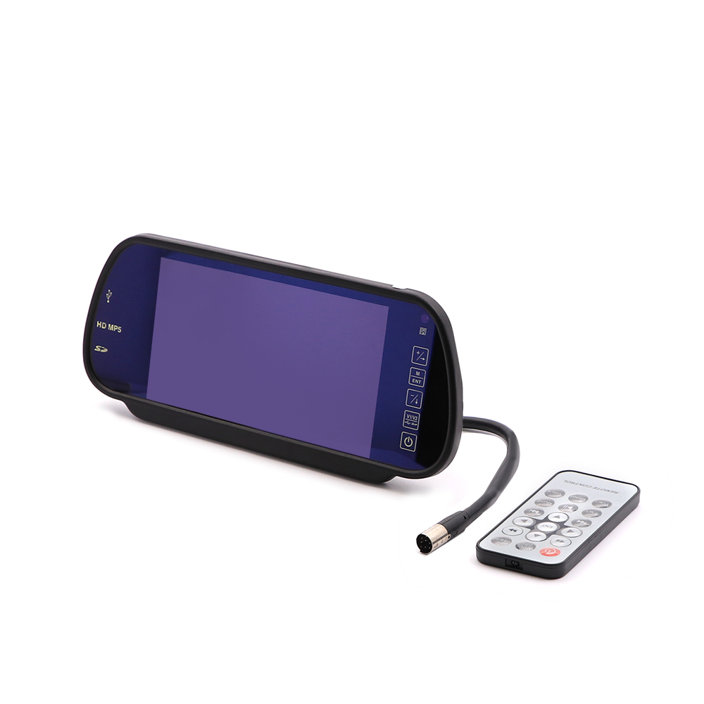 Car LCD Monitor | Rear-View Mirror | 7" | Bluetooth | Electronics ...