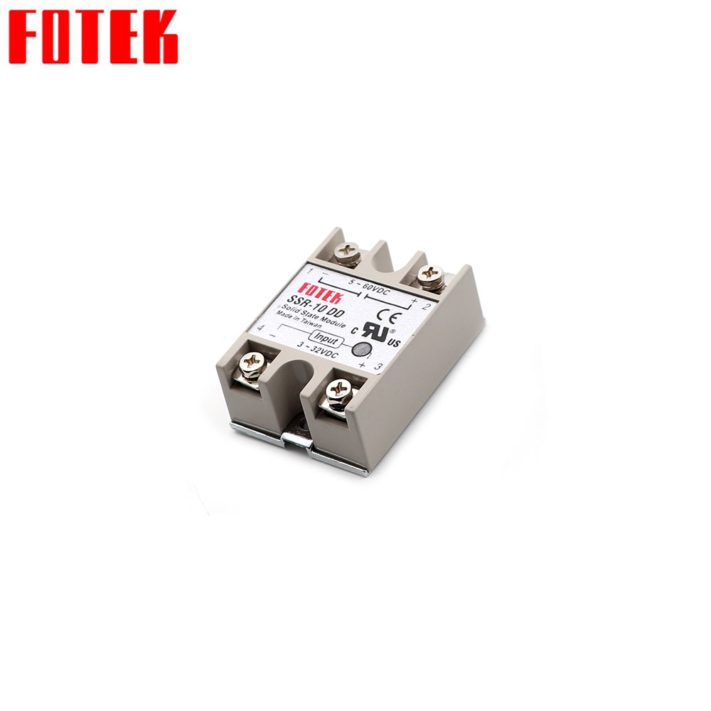Solid State Relay | DC 3 - 32V | 10A | AC 5 - 60V | SSR-10DD | Electronics Katrangi Trading