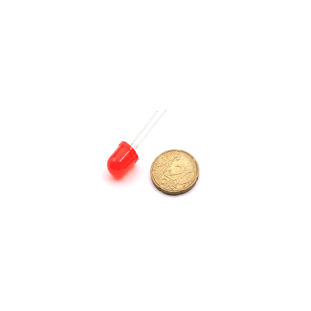 LED | 10mm | Red | Electronics Katrangi Trading