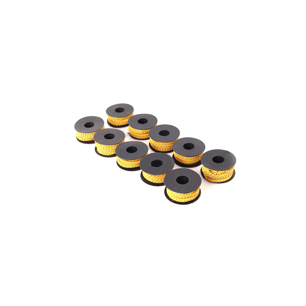 Cable Marker Set | 1.5mm | 100pcs | Electronics Katrangi Trading