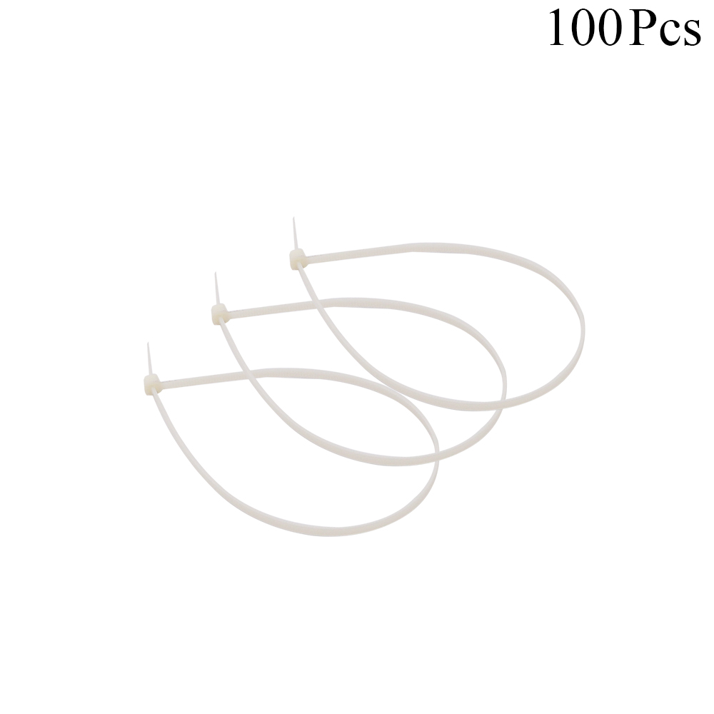 Cable Tie | 3.5x300mm | 100pcs | White | Electronics Katrangi Trading