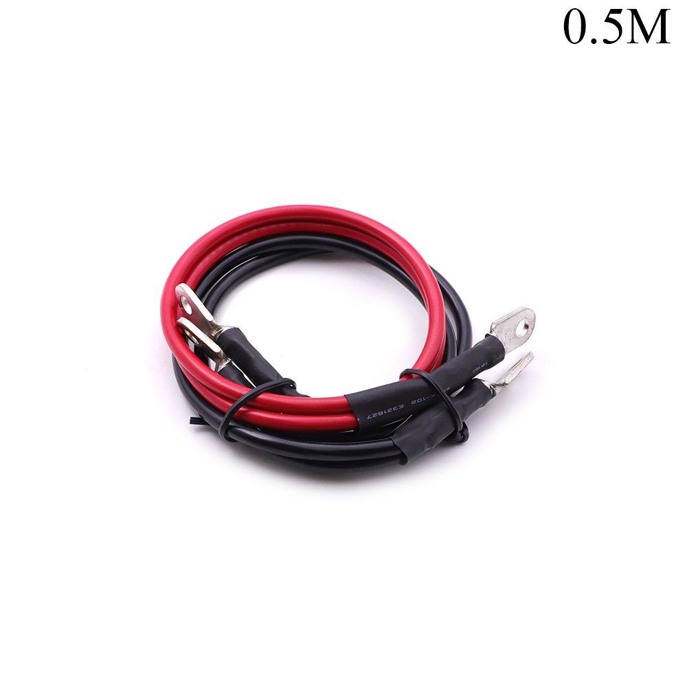Battery Link Cable | 6mm | 0.5M | 2pcs Red & Black | Electronics ...