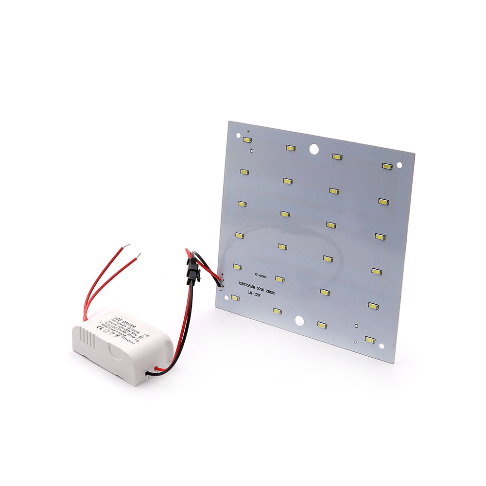 Aluminum PCB LED Module | Square | 220V AC 12W | 24x LED | White ...