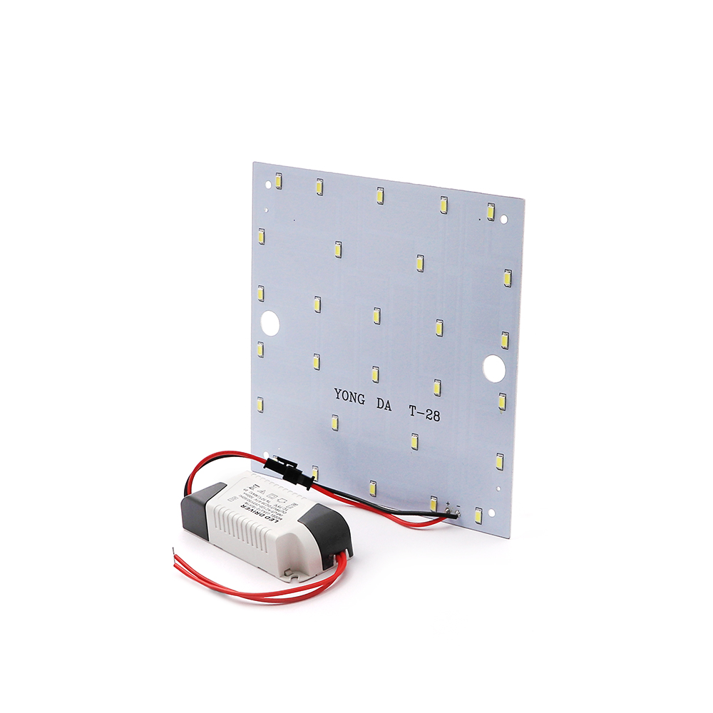 Aluminum PCB LED Module | Square | 220V AC 15W | 28x LED | White ...