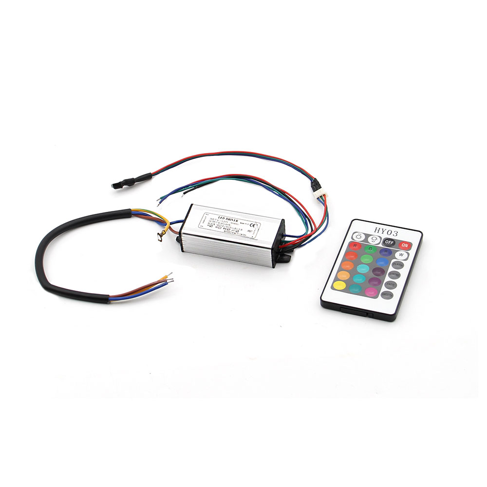 LED Driver RGB | 100~245V AC | 20W | Remote | Electronics Katrangi Trading