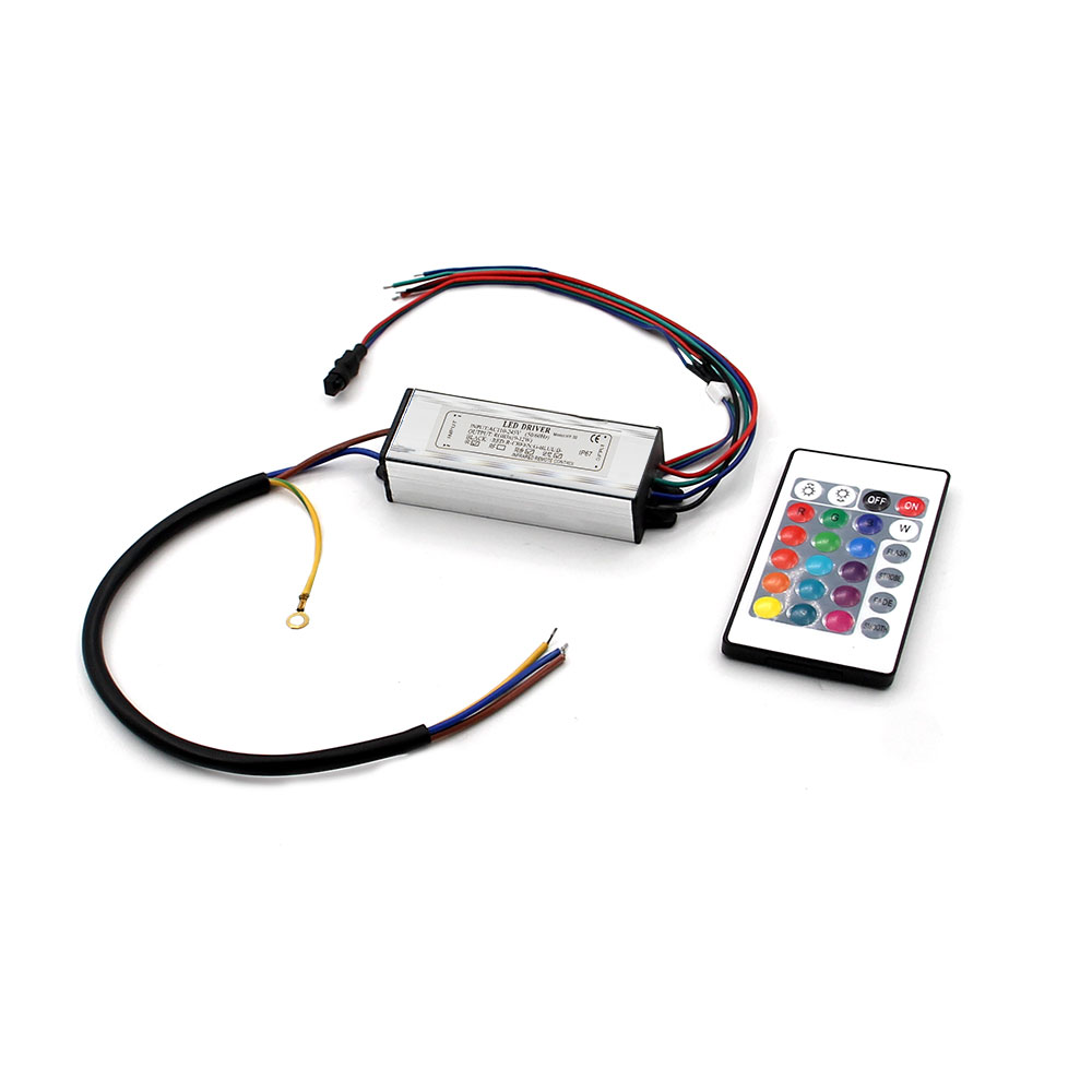 LED Driver RGB | 100~245V AC | 30W | Remote | Electronics Katrangi Trading
