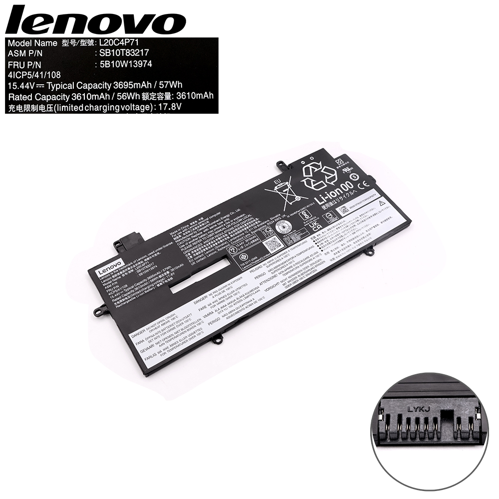 Laptop Battery | 15.44V 3.69Ah | Lenovo L20D4P71 | Electronics Katrangi Trading