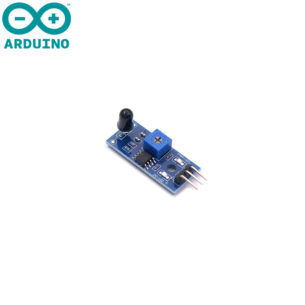 Flame Sensor Module | IR 1-Channel | 3 Pin | Electronics Katrangi Trading